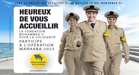 Sur Instructions Royales, la Fondation lance l’opération Marhaba 2023 ...
